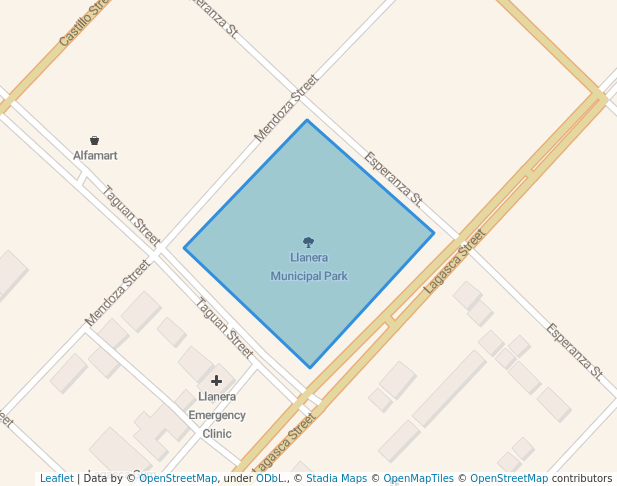 Llanera Municipal Park in Llanera | Map and Routes