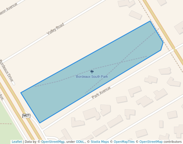 Bordeaux South Park in Randburg | Map and Routes