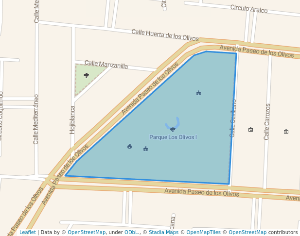 Parque Los Olivos I in Celaya | Map and Routes