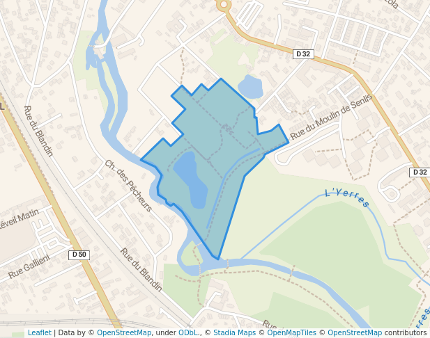 Parc du Moulin in Crosne | Map and Routes