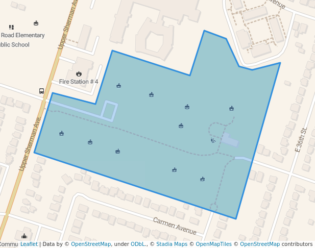 Macassa Park in Hamilton | Map and Routes