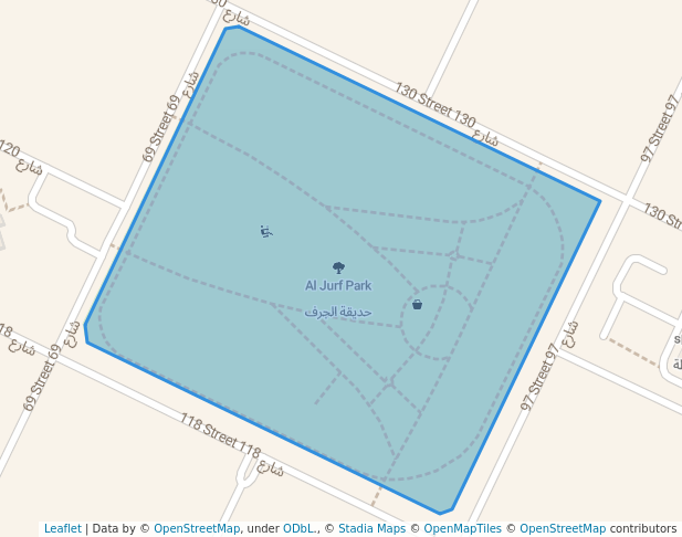 Al Jurf Park in Ajman | Map and Routes