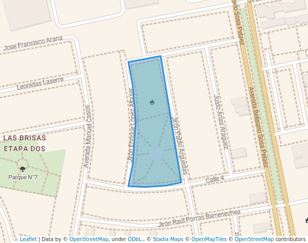 Parque Santa Rosa in Lima | Map and Routes