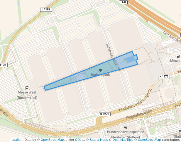 Rothauspark in Leinfelden-Echterdingen | Map and Routes