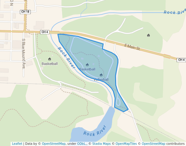 Luverne City Park in Luverne | Map and Routes