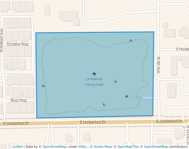 Limberlost Family Park in Tucson | Map and Routes