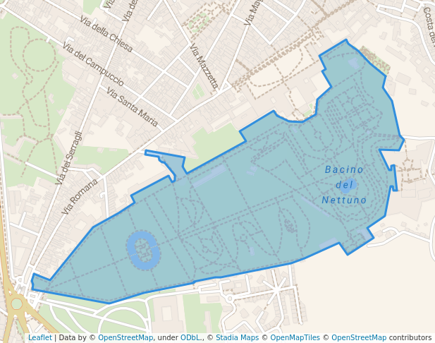 Boboli Gardens in Firenze | Map and Routes