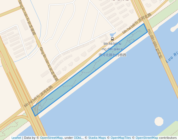 Luopu Park in Luo Yang Shi | Map and Routes