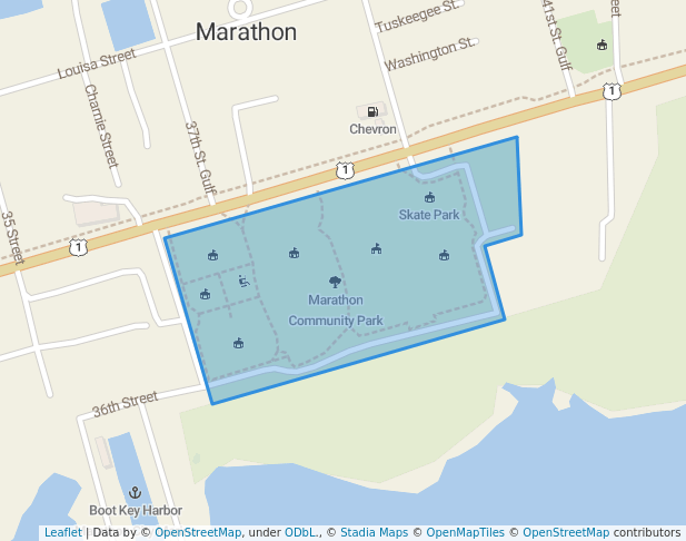 Marathon Community Park in Marathon | Map and Routes