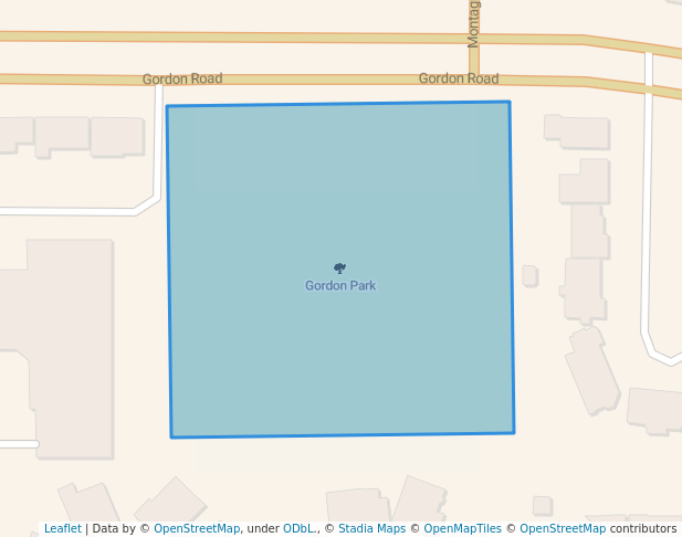 Gordon Park in Regina | Map and Routes