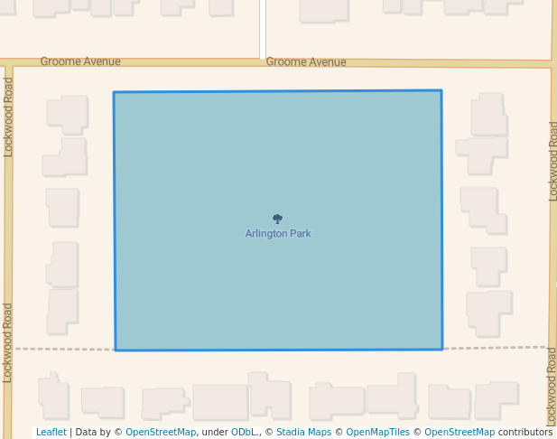 Arlington Park in Regina | Map and Routes