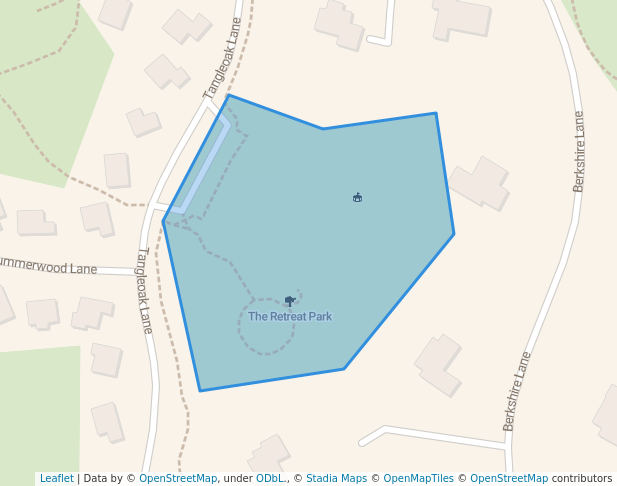 The Retreat Park in Castle Pines | Map and Routes