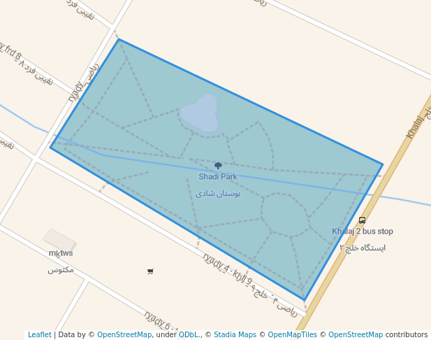 Shadi Park in Mashhad | Map and Routes