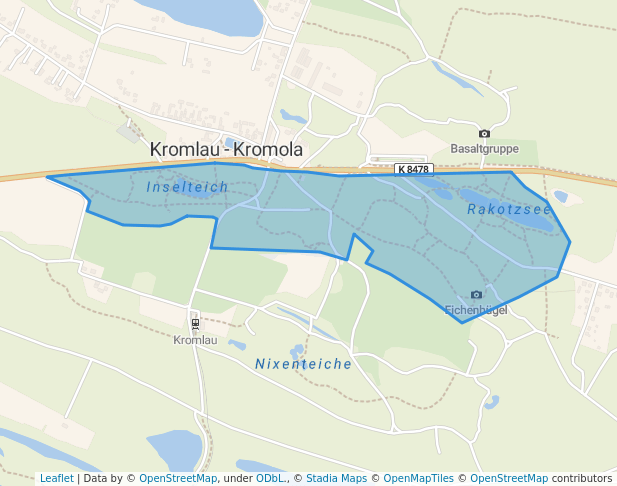 Rhododendron Park Kromlau in Gablenz | Map and Routes