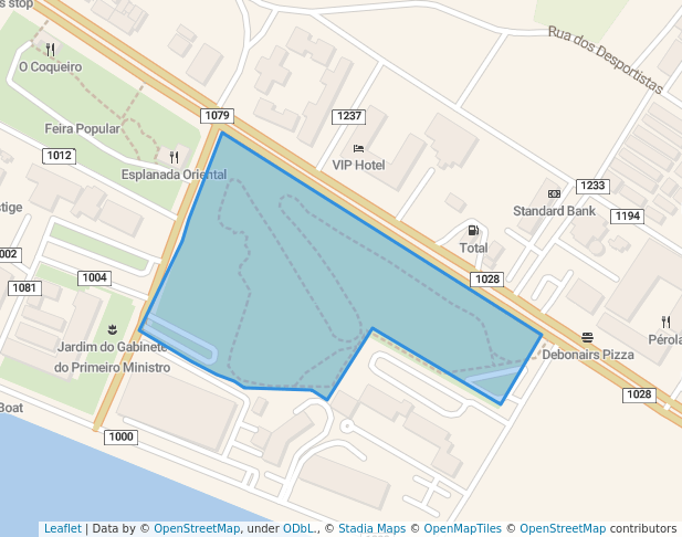Circuito de Manutenção Física António Repinga in Maputo | Map and Routes