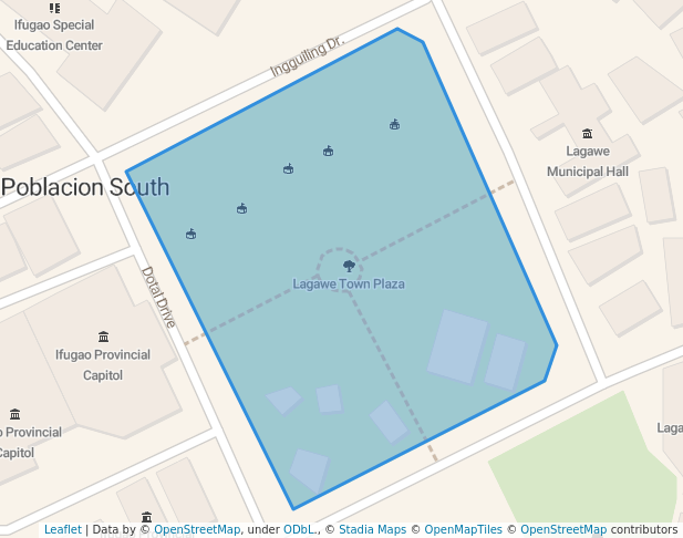 Lagawe Town Plaza in Lagawe | Map and Routes