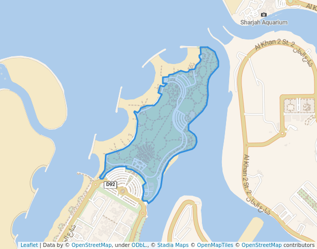 Al Mamzar Park in Dubai | Map and Routes
