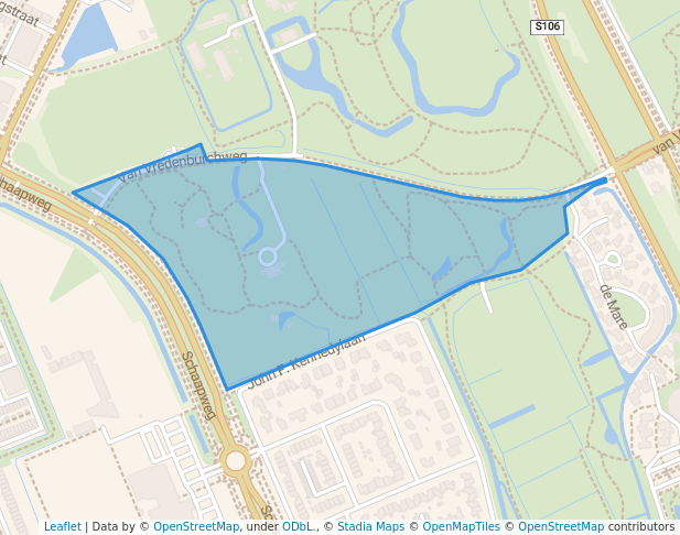 Park De Voorde in Rijswijk | Map and Routes