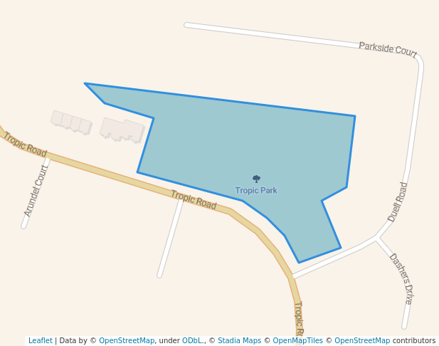 Tropic Park in Cannonvale | Map and Routes