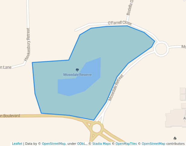 Mosedale Reserve in Atwell | Map and Routes