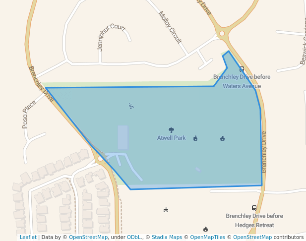 Atwell Park in Atwell | Map and Routes