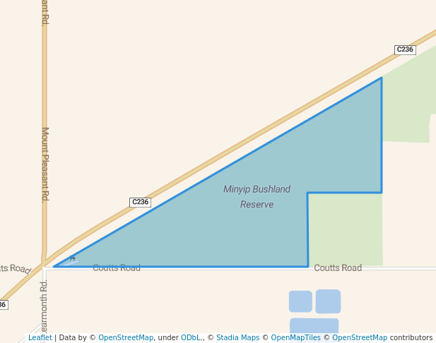 Minyip Bushland Reserve in Minyip | Map and Routes