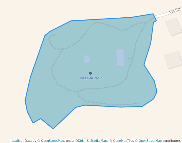 Colle San Paolo in Nule | Map and Routes