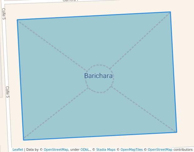 Parque Principal in Barichara | Map and Routes