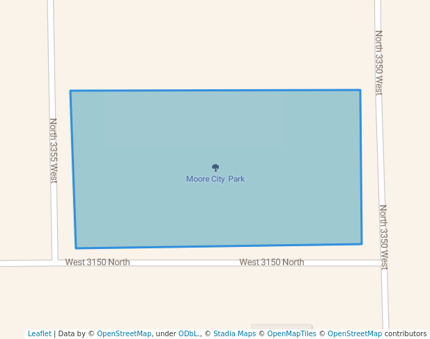 Moore City Park in Moore | Map and Routes