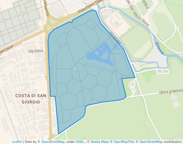 Parco Castello in Legnano | Map and Routes