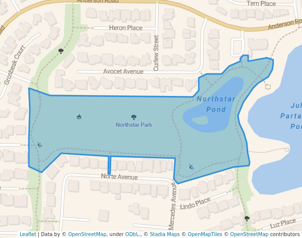 Northstar Park in Davis | Map and Routes