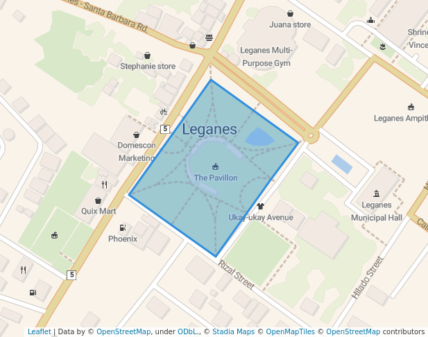 Leganes Town Plaza in Iloilo City | Map and Routes