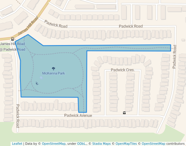 McKenna Park in Regina | Map and Routes