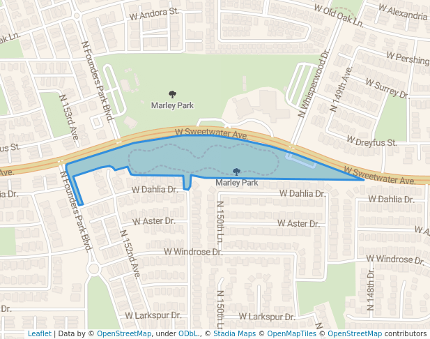 Marley Park in Surprise | Map and Routes