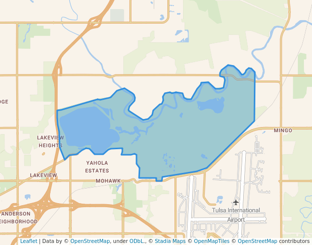 Mohawk Park in Tulsa | Map and Routes