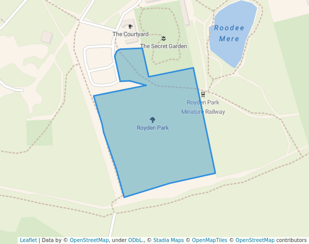 Royden Park in Birkenhead | Map and Routes