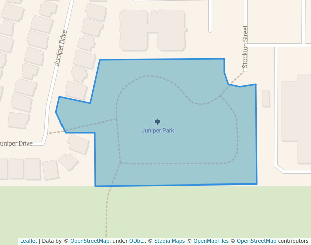 Juniper Park in Regina | Map and Routes