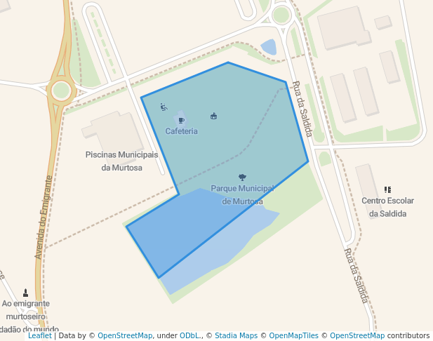 Parque Municipal de Murtosa in Monte | Map and Routes