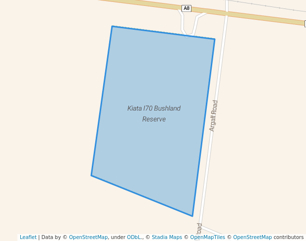 Kiata I70 Bushland Reserve in Kiata | Map and Routes