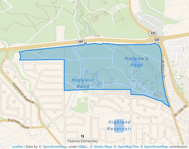 Rancho San Rafael Regional Park in Reno | Map and Routes