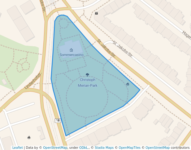 Christoph Merian-Park in Basel | Map and Routes
