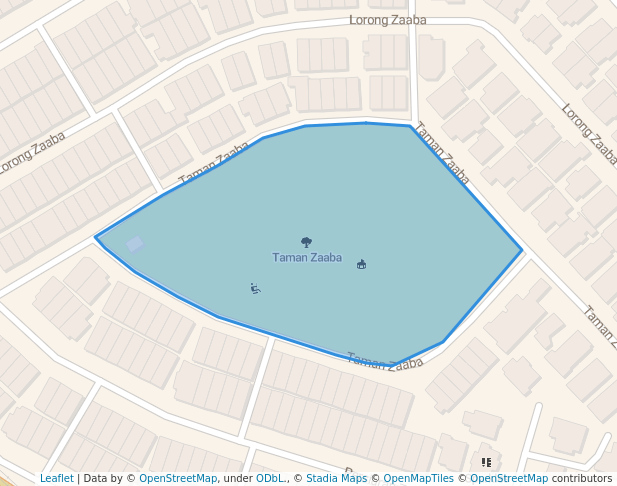 Taman Zaaba in Kuala Lumpur | Map and Routes