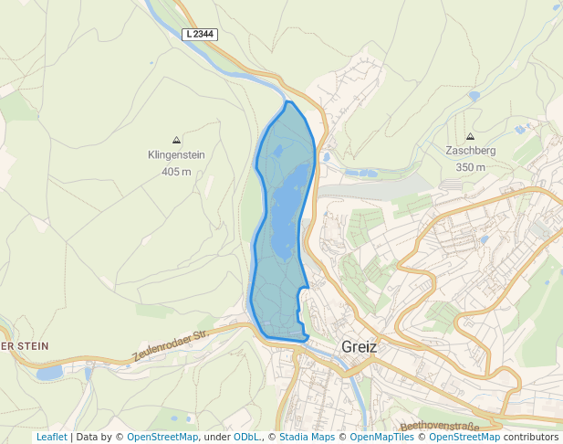 Fürstlich Greizer Park in Greiz | Map and Routes
