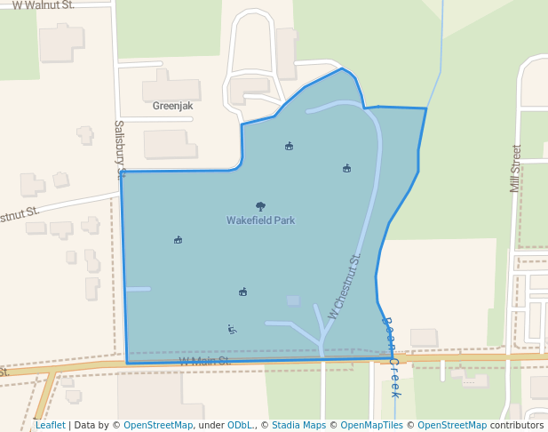 Wakefield Park in Morenci | Map and Routes