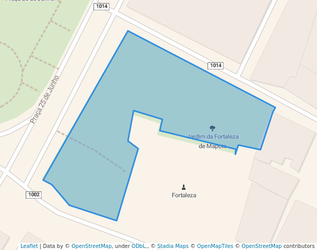 Jardim da Fortaleza de Maputo in Maputo | Map and Routes