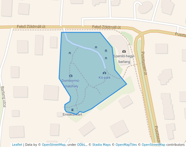 Kessler Hubert park in Budapest | Map and Routes