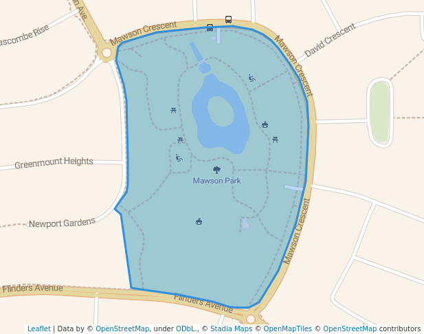 Mawson Park in Hillarys | Map and Routes