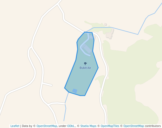 Bukit Air in Ciomas | Map and Routes