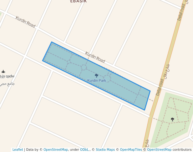 Kurdin Park in Zakho | Map and Routes