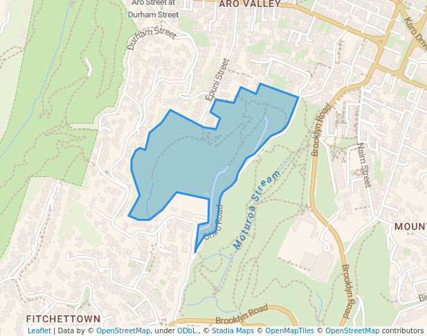 Tanera Park in Wellington | Map and Routes